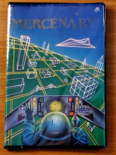 Mercenary - Commodore 64 C64 C128 Game - Floppy Disk by Novagen 1985 ...