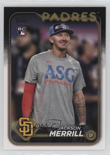 2024 Topps Update 2024 All-Star Game Jackson Merrill #ASG-49 Rookie RC ...