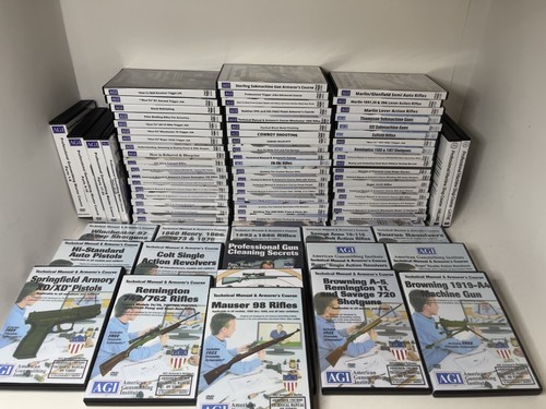 AGI Ultimate Armorer’s & Gunsmithing Collection (76 Courses, 115 DVDs ...