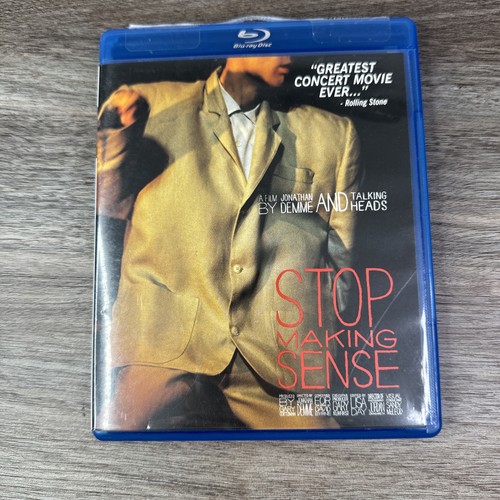 Stop Making Sense (Blu-ray, 1984) Talking Heads Music RARE OOP Region A ...