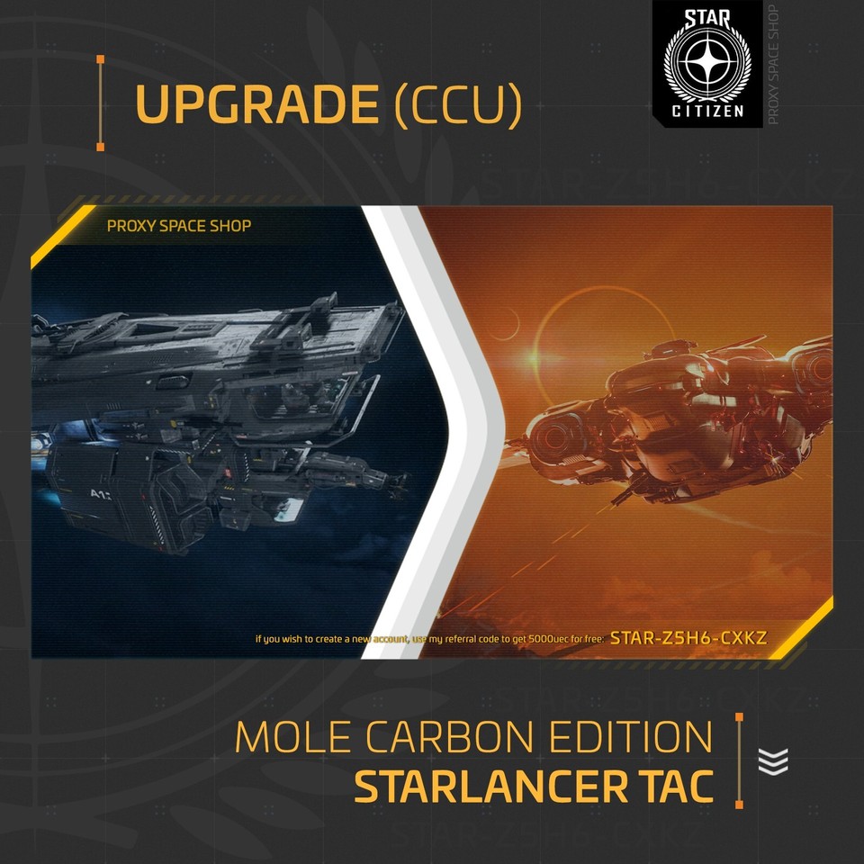 Star Citizen - MISC STARLANCER TAC - UPGRADE - (CCU) | eBay