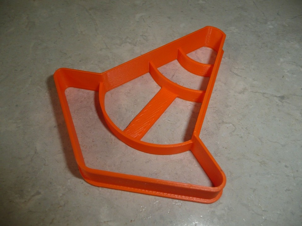 CONSTRUCTION CONE SAFETY MARKER ROAD TRAFFIC COOKIE CUTTER USA PR4108 ...
