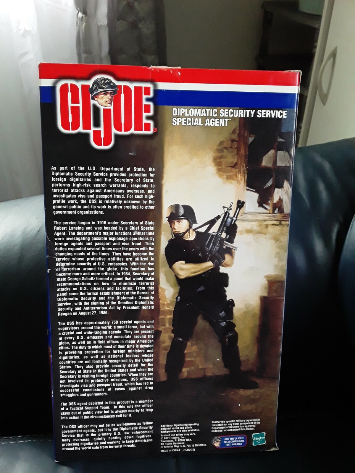 Rare GI Joe Diplomatic Security Service Special Agent12" Action Figure ...