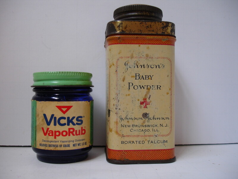 VTG LOT Medical, Pharmacy & Dental Tins, Bottles,Tubes: Johnson's ...