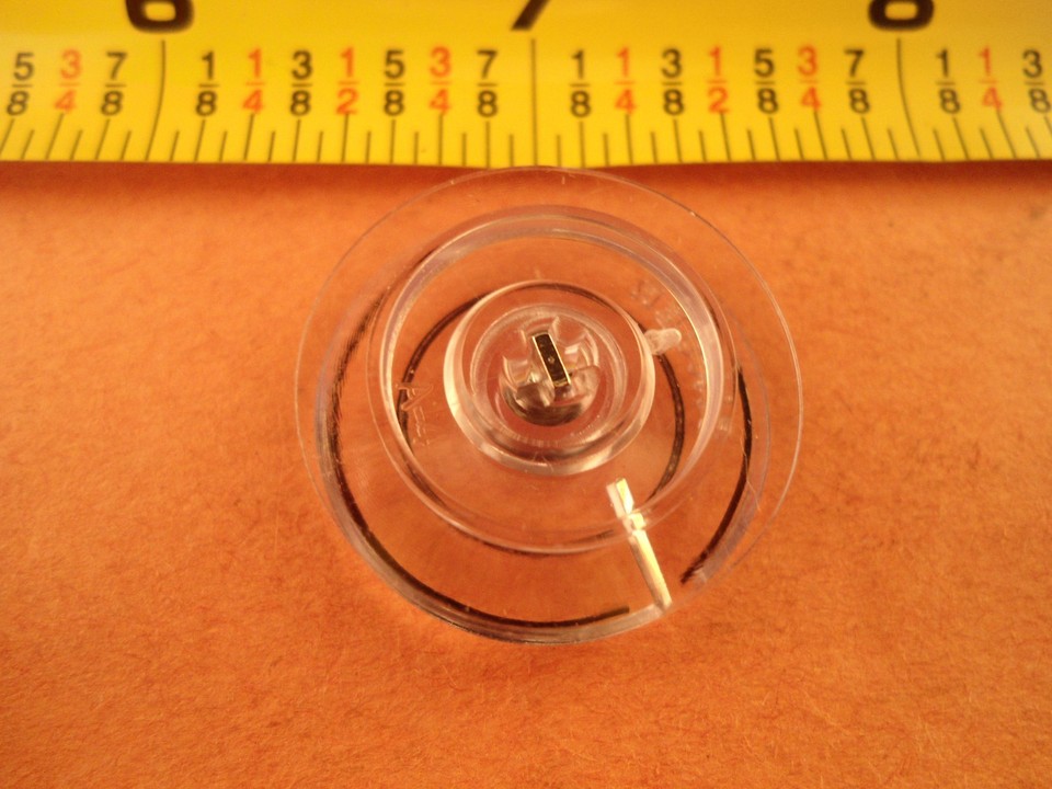 12 Clear BOBBINS for Singer Centaur 9137,9143,9217,9224,9240,9417,9900 ...