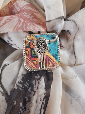 Scarf Slide, Wild Rag Scarf SLIDE Western accessories, bandanna slide ...