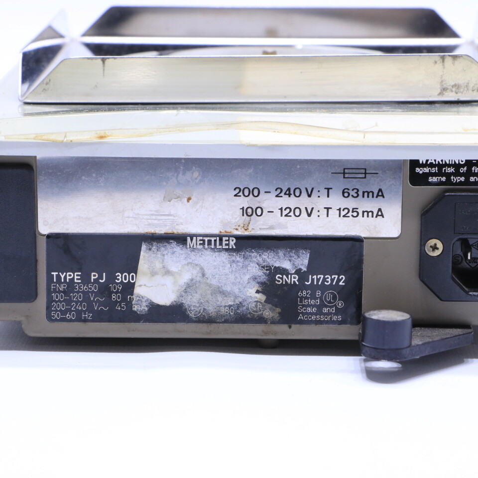 METTLER PJ300 BALANCE DIGITAL SCALE | eBay