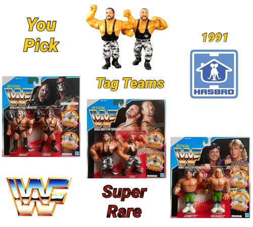 You Pick Various 1991 Hasbro WWF Tag Team Action Figures - New | eBay