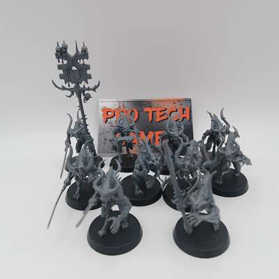 Warhammer 40K - Chaos Daemons - Khorne BloodLetters #19562 | eBay UK