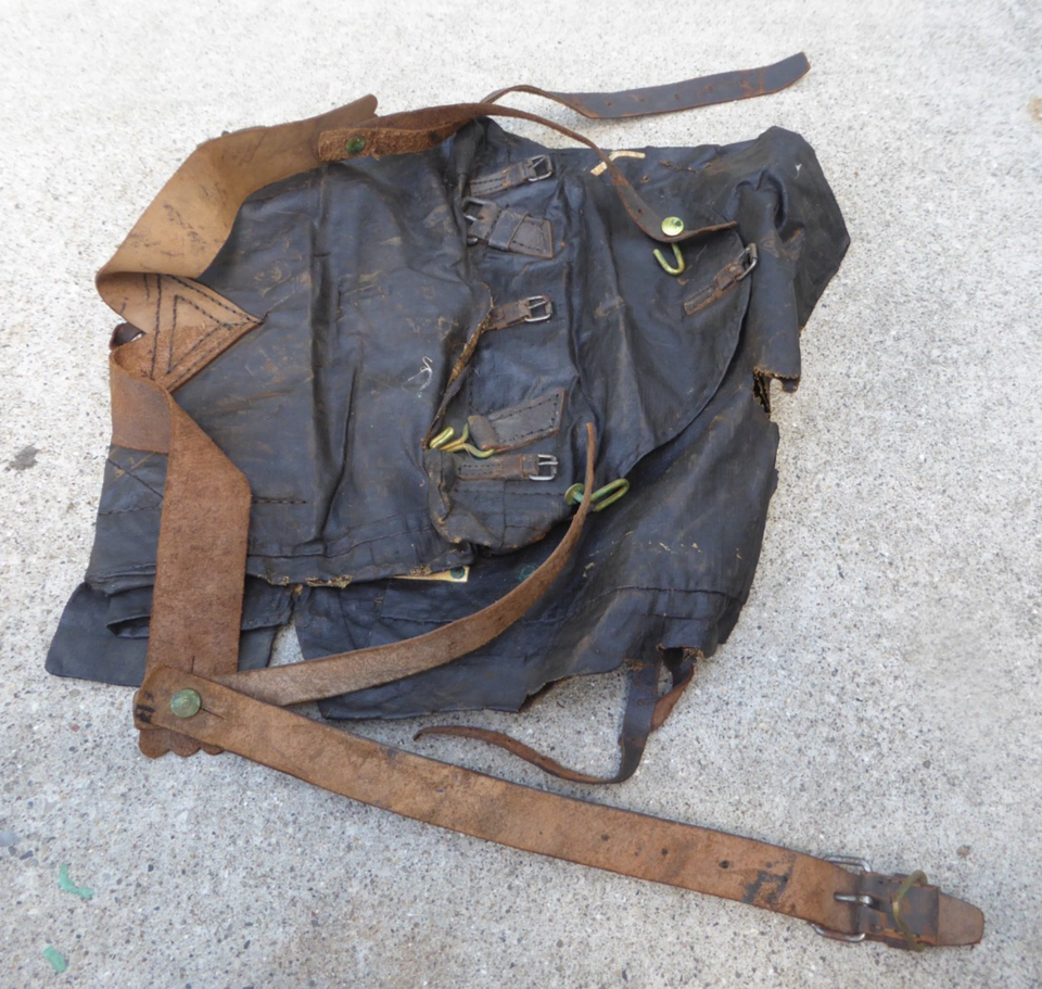 Civil War Union Back Pack for parts or repair Backpack knap sack | eBay