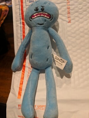Happy Mr Meeseeks Plush Rick and Morty Adult Swim Jinx 2016 | eBay