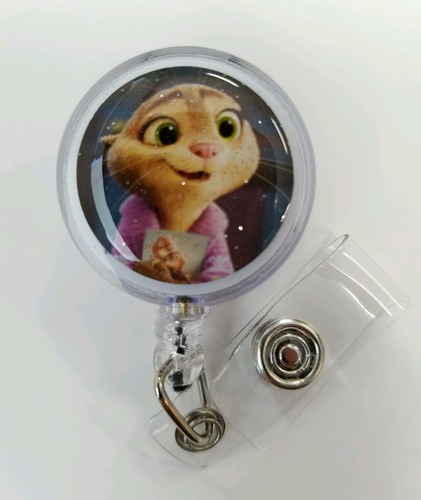 Disney's ZOOTOPIA Mrs. Otterton, Retractable Badge, Name Tag ID Holder ...