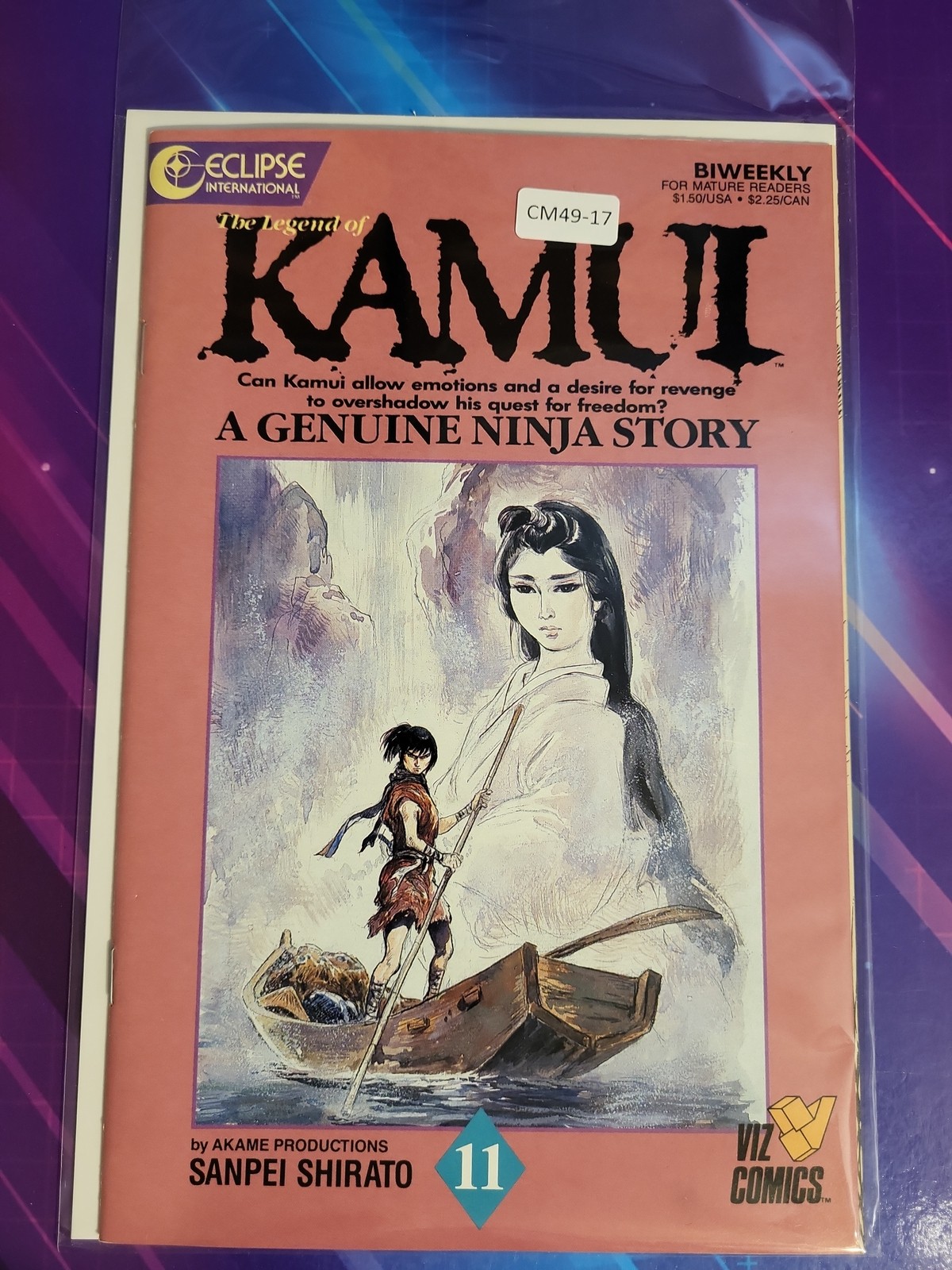 THE LEGEND OF KAMUI #11 HIGH GRADE ECLIPSE COMIC BOOK CM49-17 | eBay