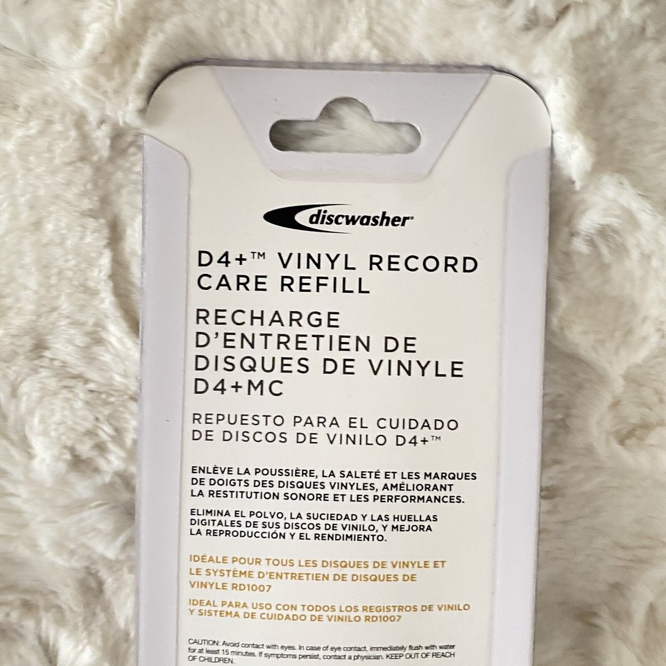 DISCWASHER NEW RCA D4 + Record Cleaner SPRAY Bottle Best Cleaning Fluid ...