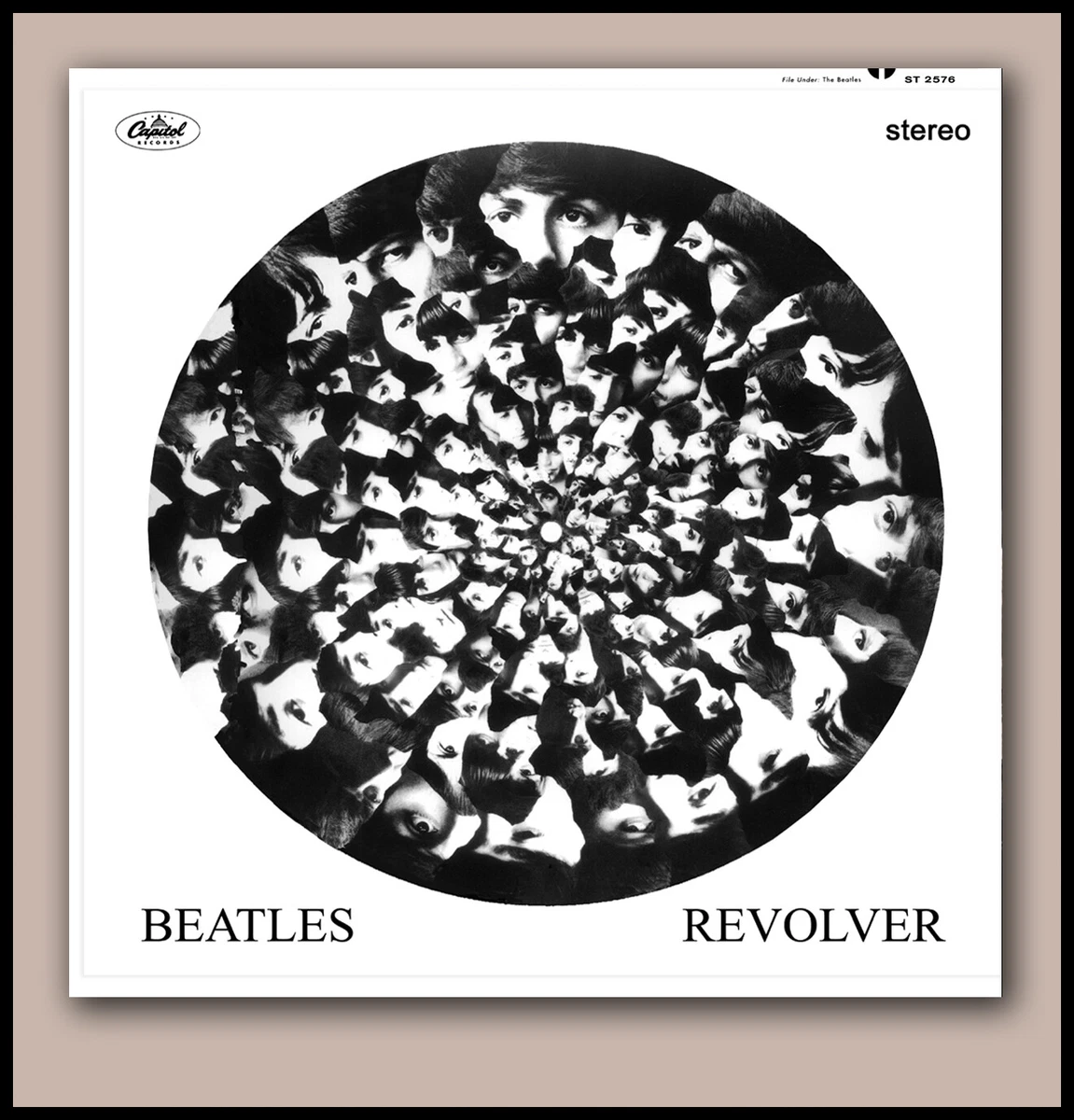 The Beatles Revolver Album Cover