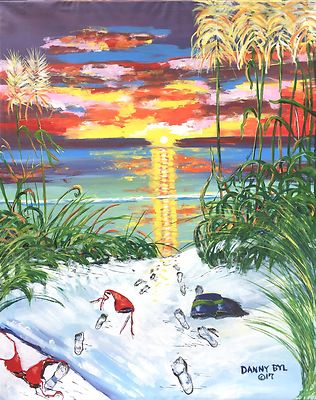 LARGE CONTEMPORARY ORIGINAL MODERN WALL CANVAS PAINTING FINE ART Dan ...