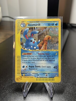 Pokémon TCG Azumarill H4/H32 Aquapolis Set E-Series Holo Rare | eBay