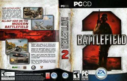 Battlefield 2 II PC CD ROM WIN 2000 98 95 Me NT EA ! war warfare modern ...