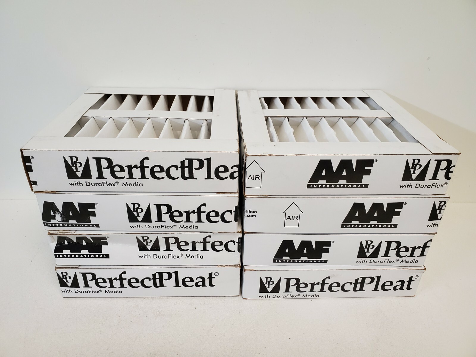 LOT OF (8) NEW OLD STOCK! AAF PERFECTPLEAT 7-3/4" X 7-3/4" X 1-3/4" AIR ...