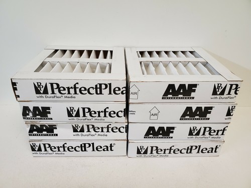 LOT OF (8) AAF PERFECTPLEAT 7-3/4" X 7-3/4" X 1-3/4" AIR FILTERS | eBay