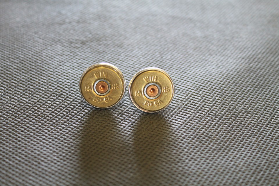 20 Gauge Shotgun Shell Head Cuff Links; Shotgun Shell Jewelry | eBay