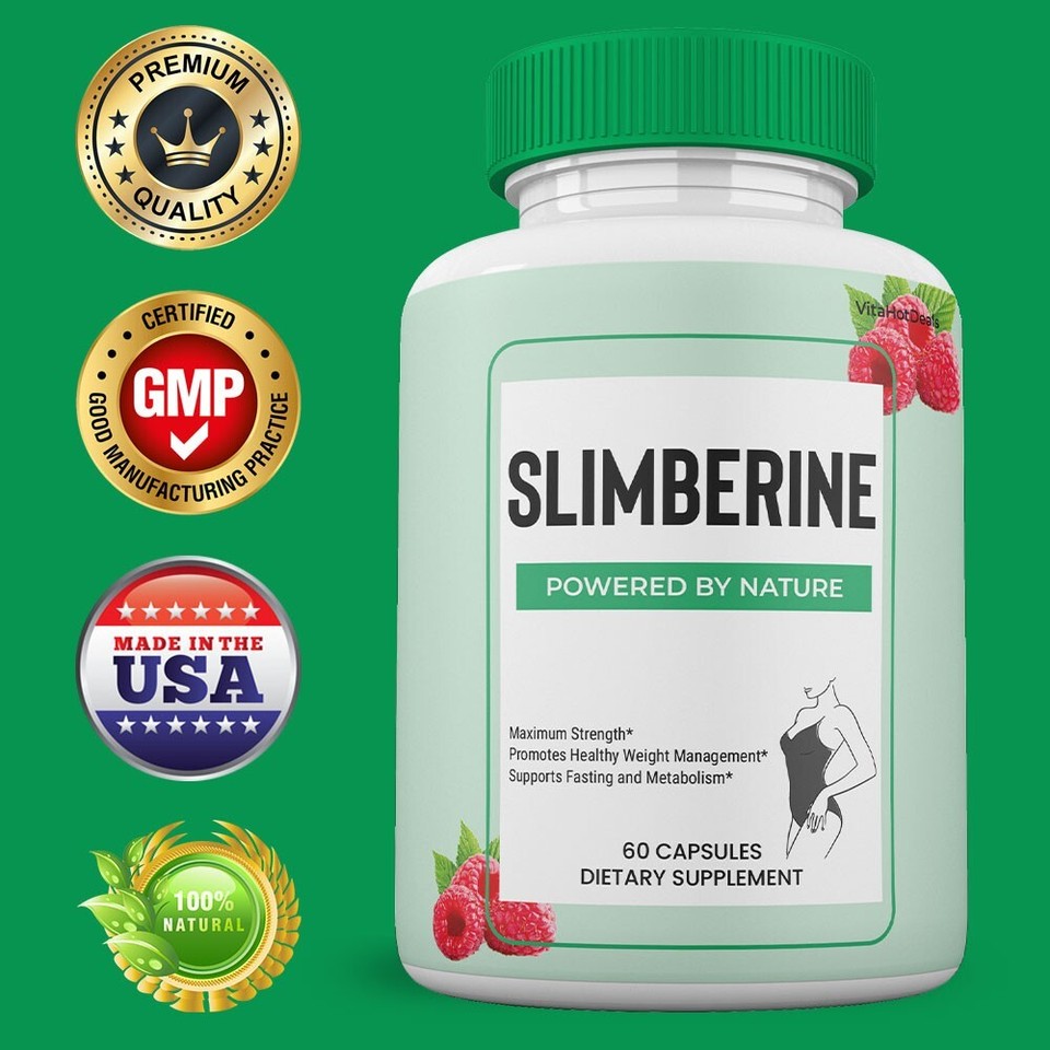 Slimberine Capsules, Slim berine Keto Supplement All Natural (10 Pack ...