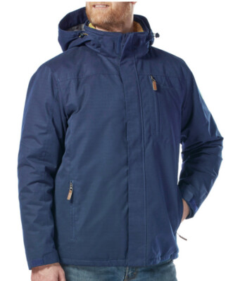 Free Country Repreve Microfiber Inner Quilted Ridge Jacket W/ Hood ...