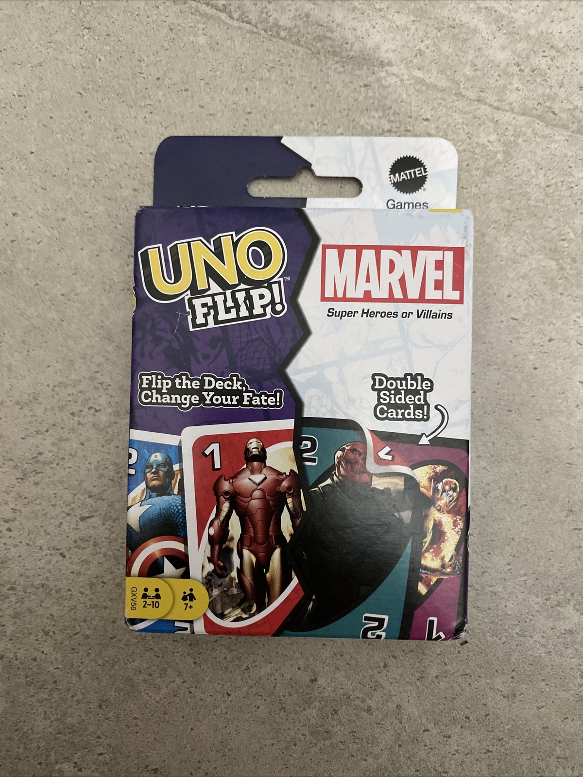 UNO Flip Marvel The Eternals Matching Card Game With 112 Cards for sale ...