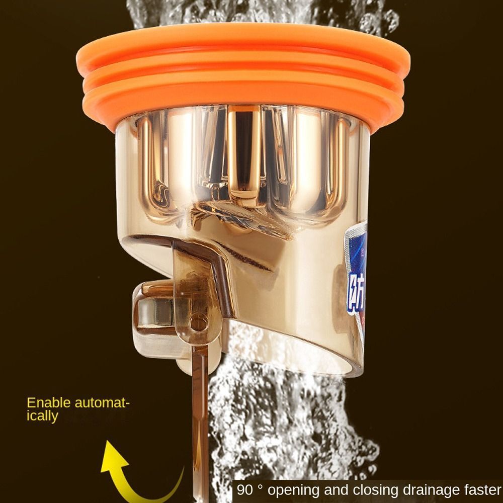 Seal Shower Drainer Stopper One Way Valve Drain Cover Floor Drain Anti ...