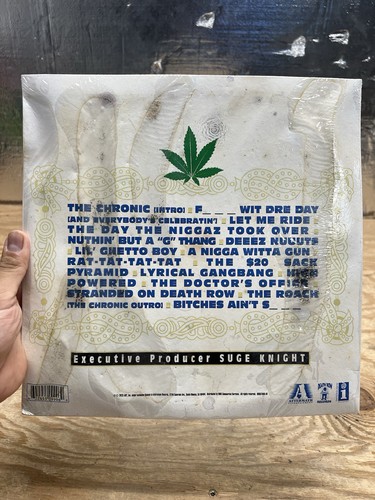 Dr Dre - The Chronic LP VINYL Explicit WaterDamaged SEE PHOTOS ...