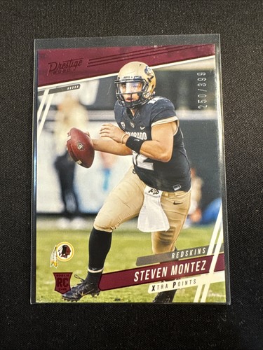 steven montez Rc Prestige 2020 NFL Redskins Football Card #289 /399 | eBay