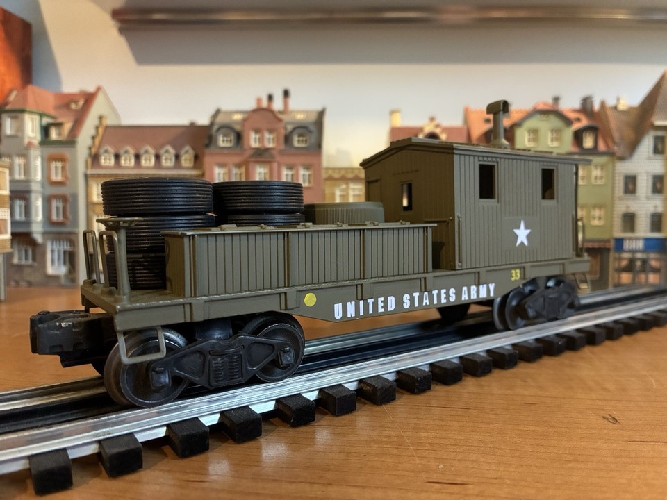 Lionel Custom US Army Military Work Caboose with Load | eBay