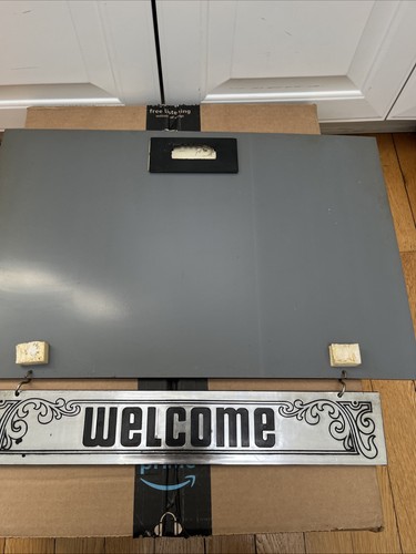 Vintage Genesee Beer Hanging Mirror Bar Sign Welcome On Tap | eBay