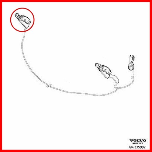 Genuine VOLVO S80 V70 XC70 HEADLIGHT WASHER NOZZLE JET, Right/Passenger ...