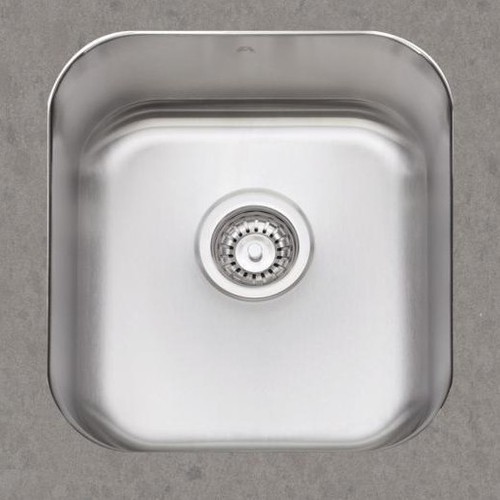 AFA FLOW SINGLE BOWL UNDERMOUNT SINK No Taphole,Stainless Steel-388,540 ...