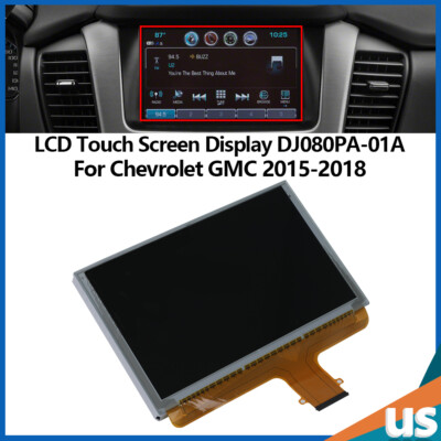 REPLACEMENT Radio Touch-Screen GLASS Digitizer LCD For Chevy GMC 15-18 ...