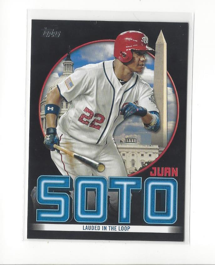 2021 Topps Juan Soto Highlights Black #JSH6 Juan Soto Nationals /299 | eBay