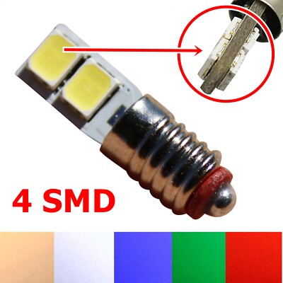 1x 10x LED E5.5 10V-22V Model Railway Bulbs TT H0 | eBay