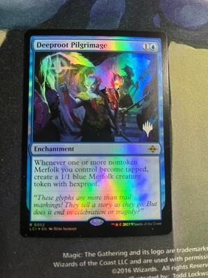 Deeproot Pilgrimage FOIL Promo Pack Rare Lost Caverns of Ixalan PPLCI ...
