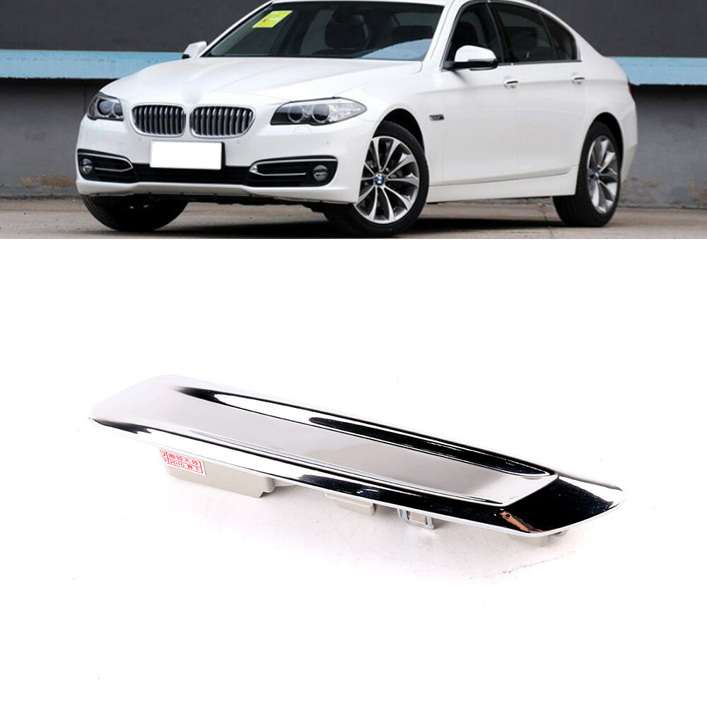 For BMW F10 Sedan 2013-2016 Exterior Front Fender Trim Chromed Right ...