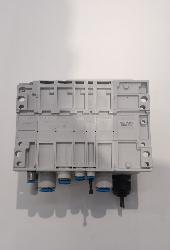 Festo MPAL-VI Valve Terminal Manifold 569926 w/ Valves 533347 568656 ...