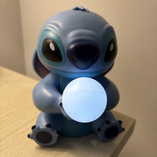 Disney STITCH Sitting With Light Bulb Nightlight Table Light Lamp Lilo ...