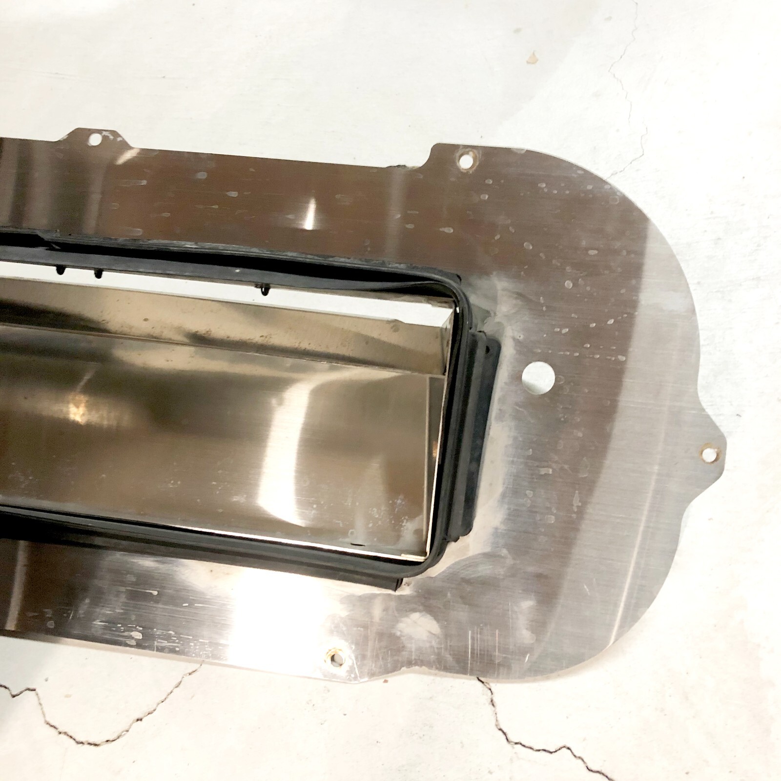 04-05 Subaru Impreza WRX GT Spec Stainless Steel Hood Scoop Splitter ...