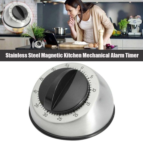 60-Minute Wind Up Timer Long Ring Countdown Timer Mechanical Timer ...