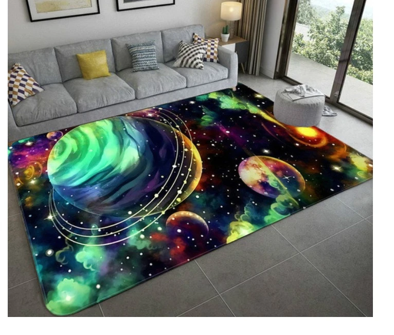 Planets Solar System Rug
