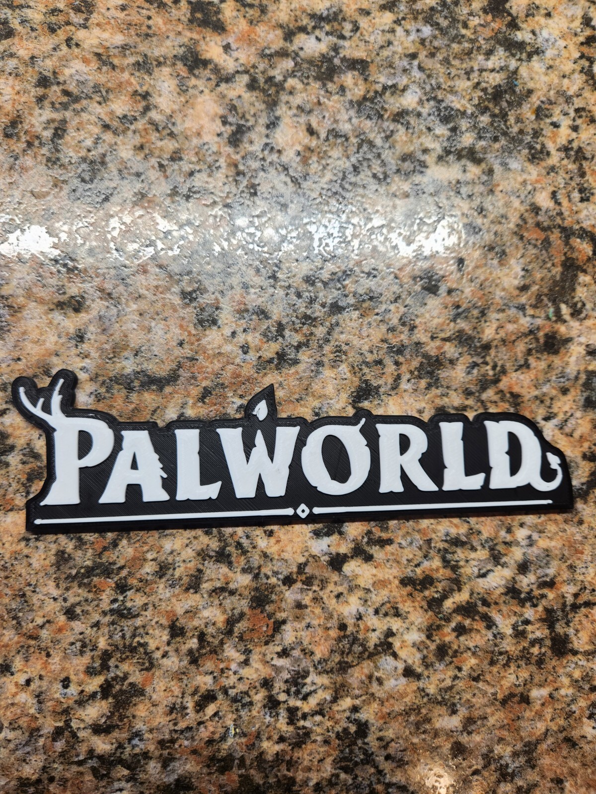 Palworld Gaming Sign Decor Display Plack Badge 3d Printed Pla Material ...