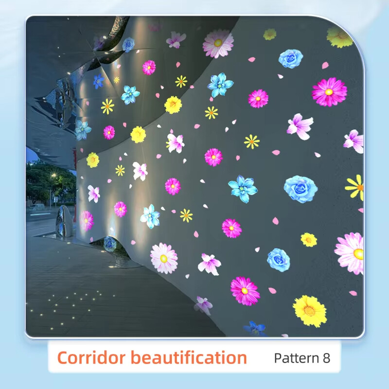 40W-600W Custom Flower Dynamic Effect Pattern Projection Logo Gobo ...