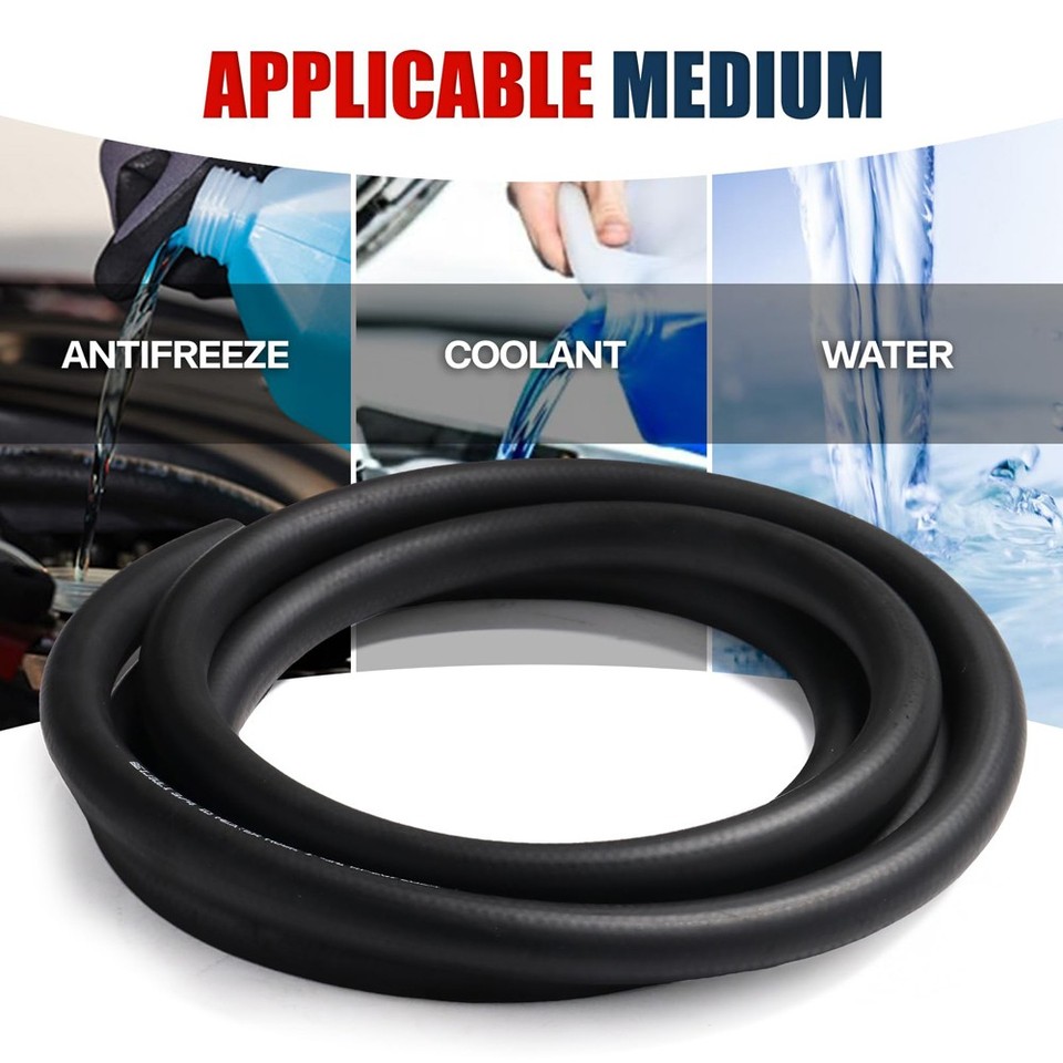 Coolant Hose Flexible Rubber Car Heater Radiator Engine Water Pipe EPDM ...