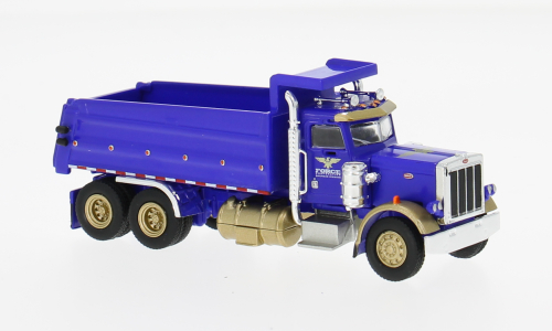 1:87 Brekina 85754 Peterbilt 359 Kipper Force Corp 1973 Dump Truck ...