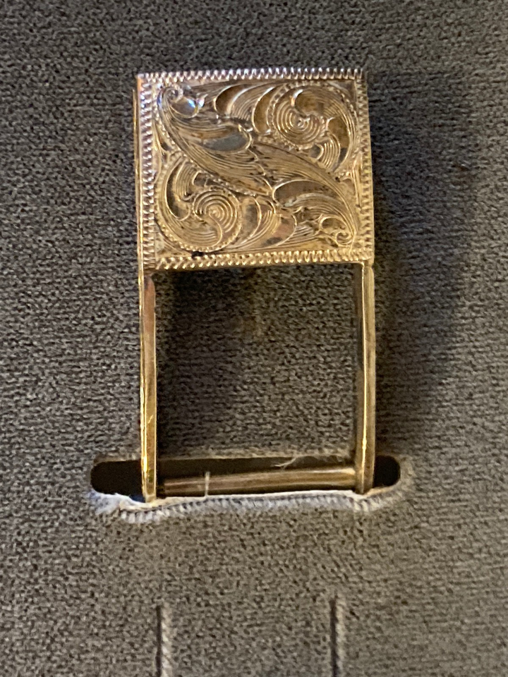 Vogt Belt Buckle - Vintage Vogt Buckle - Sterling Silver Belt Buckle ...